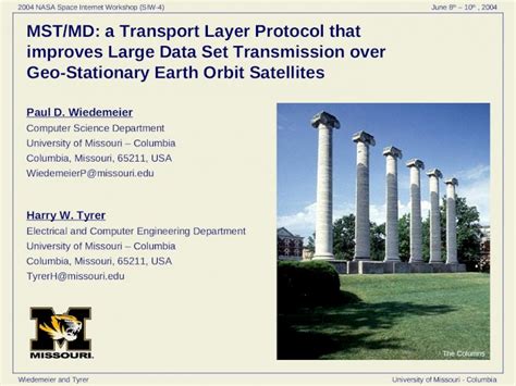 Ppt Mstmd A Transport Layer Protocol That Dokumentips