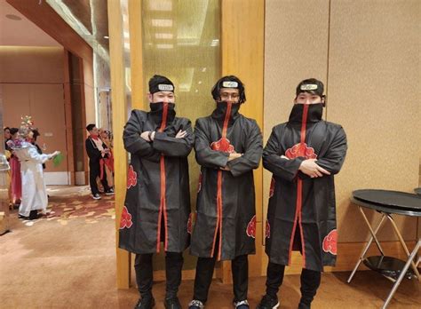 Naruto Costume Akatsuki Cloak Cosplay Sasuke Uchiha Cape Mens Fashion