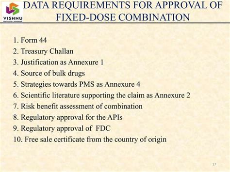 An Overview On Fixed Dose Combinations And Its Regulations In India Pptx