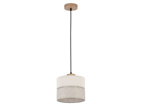 Lampa Wisząca Eco 150 Cm Tkaninowa Beżowa 56423 Sklep Brw
