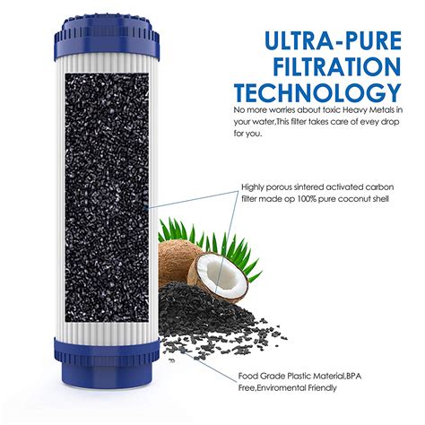 6 Stage Ph Alkaline Reverse Osmosis Drinking Water Filter System Faucet