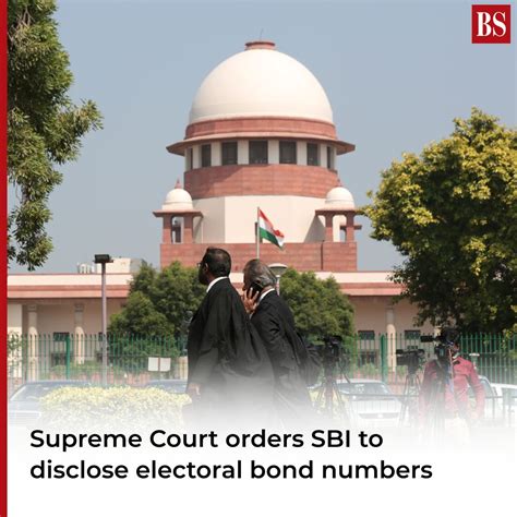 The Supreme Court Has Ordered The Sbi To Disclose Crucial Data Related