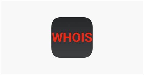 Simple Whois Client On The App Store