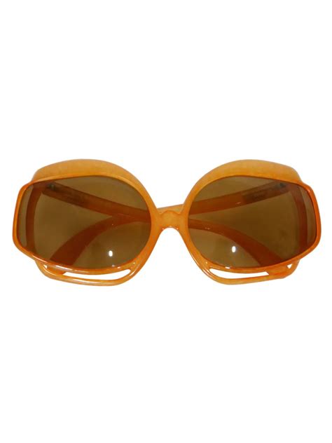 Christian Dior Vintage Sunglasses Mod 2026 30 Amber Optyl Frame 1970s