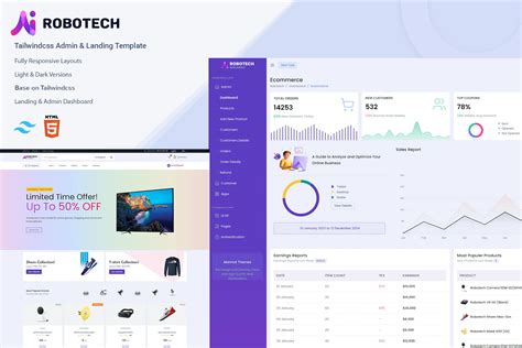 robotech frontend and backend multipal pages frontend and backend