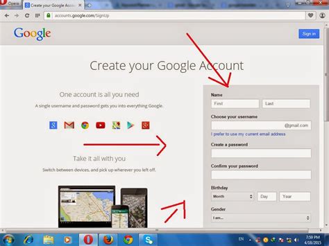 How To Create New Gmail Account Part1 Computer Earning