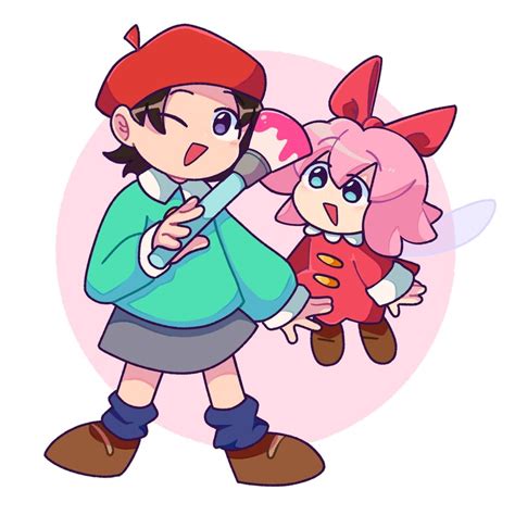 Adeleine And Ribbon Kirby And More Drawn By Dreamy Gear Danbooru
