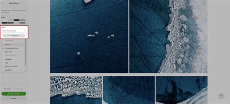 Using Adobe Fonts With Adobe Portfolio Adobe Portfolio Knowledgebase And Faq