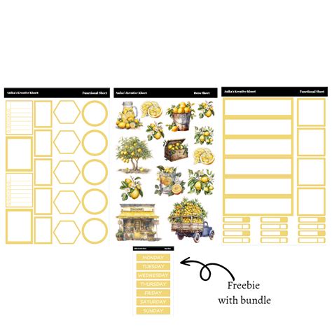 Deco Sticker Bundle Anikas Kreative Kloset
