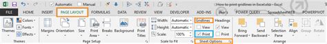 How To Print Gridlines In Excel