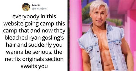 Ryan Gosling S Tanned And Blonde Ken In New Barbie Film Divides People On Twitter
