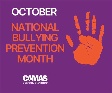 National Bullying Prevention Month Camas School Districtcamas School