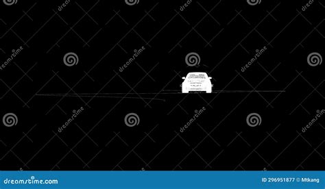 car in 3d simulation interface for autonomous car or navigation