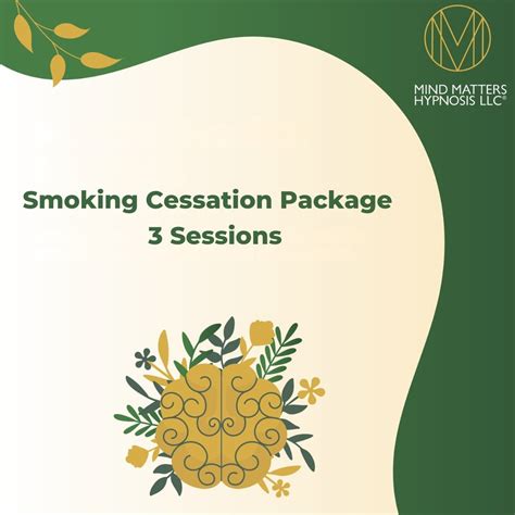 Smoking And Vaping Cessation 3 Session Package Mindmattershypnosis