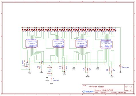 vu led easyeda open source hardware lab
