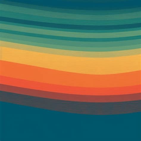 Premium Ai Image There Is A Colorful Background With A Wave Pattern In The Middle Generative Ai