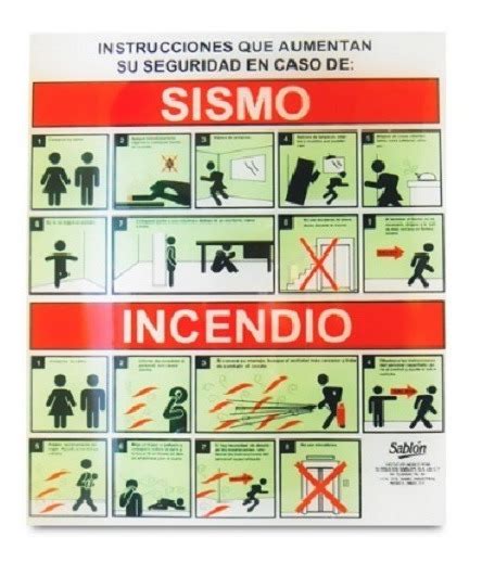 Señalamiento Que Hacer En Caso D Sismo en Mercado Libre México