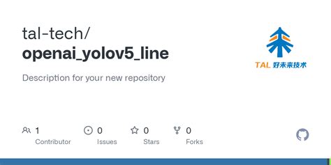 Github Tal Techopenaiyolov5line Description For Your New Repository