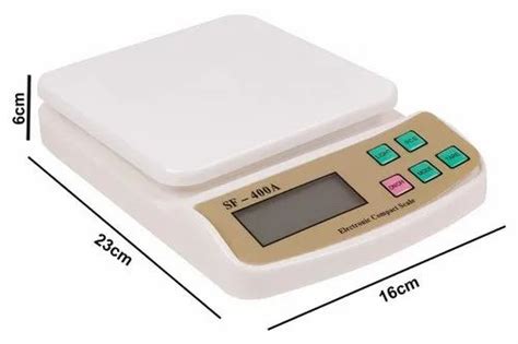 Plastic Sf 400a Electronic Kitchen Digital Weighing Scale At Rs 220