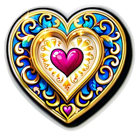 Premium Photo Heart Shaped Stickers 3d Hearts With Different Designs