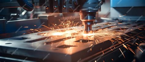 Premium Ai Image Precision Cnc Laser Welding Machine In Action