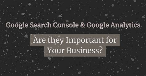 Google Search Console Analytics Gold Standard Design
