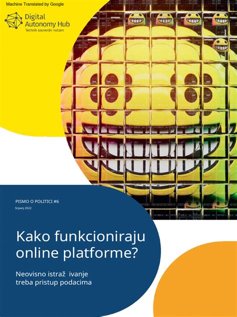 Dah Policy Brief 6 Dsa Juli 2022 Kako Funkcioniraju Online