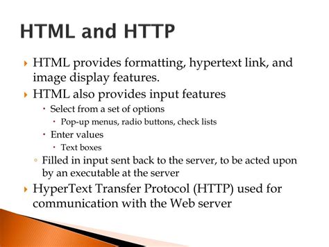 ppt web interfaces and database integration design development and
