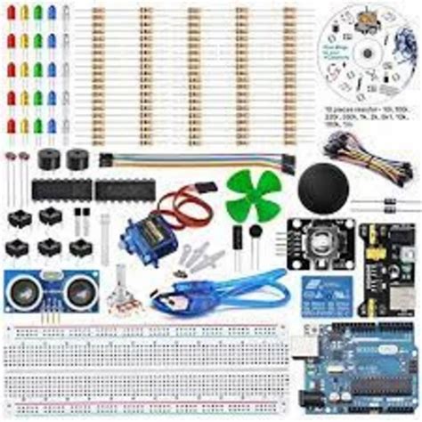 Rees52 The Basic Starter Kit For Compatible With Arduino Uno R3 Breadb