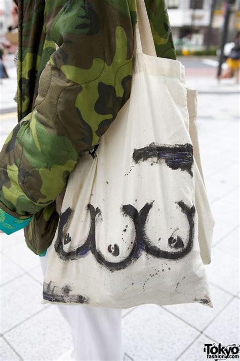 Camouflage Jacket W Tokyo Sex Tote Hizakozo Bear Top And Buffalo