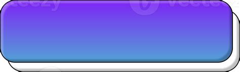 Simple Square Line Border Dialog Title Bar Design Element PNG Image