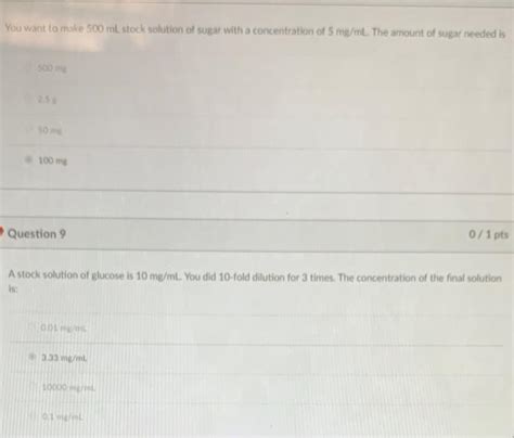 solved you want to make 500 ml stock solution of sugar with