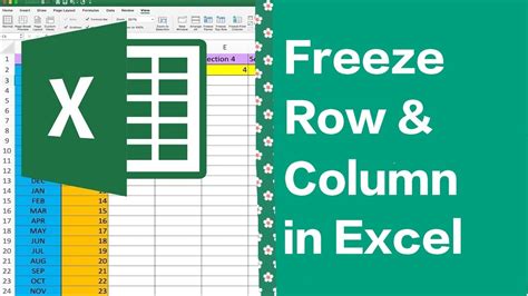 How To Freeze Row Or Column In Excel Using Freeze Panes Infoansy Youtube