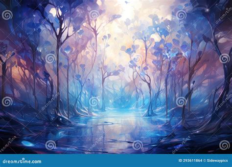 Elusive Water Elementals Appearing As Shimmering Aquatic Beings