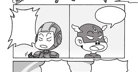ตัวอย่างผลงานการ์ตูนแก๊ก ขายหัวเราะ Gag Workshop Minimore