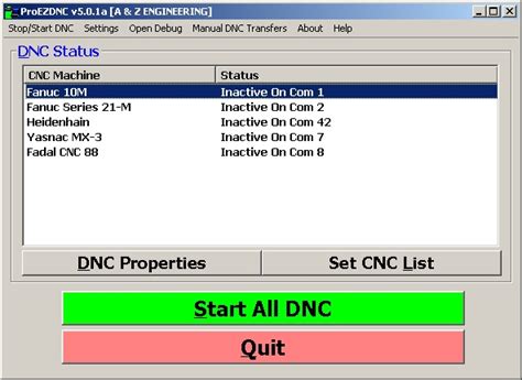 Proezdnc Remote Dnc Software Overview Free 60 Day Trial