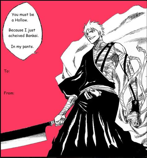Made A Bleach Themed Valentines Day Card Rbleach