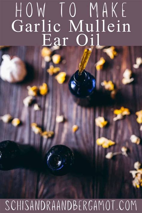 How To Make Garlic Mullein Ear Oil Artofit