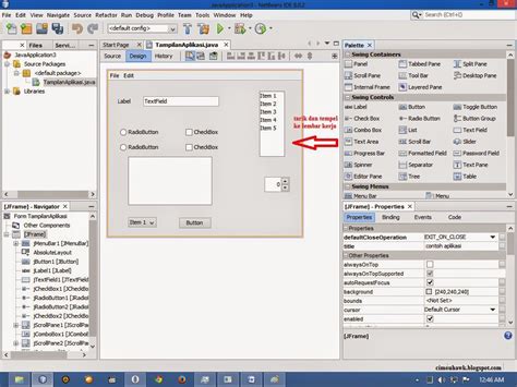 Cara Mendesain Aplikasi Java Dengan Netbean IDE Stay With Me