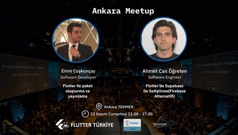 Flutter Ankara On Twitter Herkese Merhaba Kasım Ayındaki Buluşmamızda Emre Coşkunçay