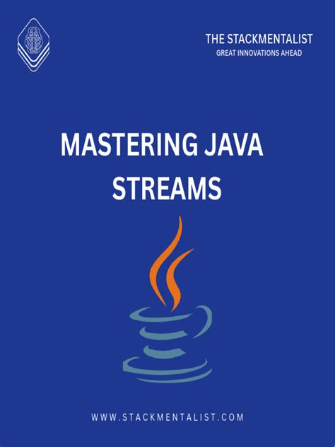 Mastering Java Streams Pdf