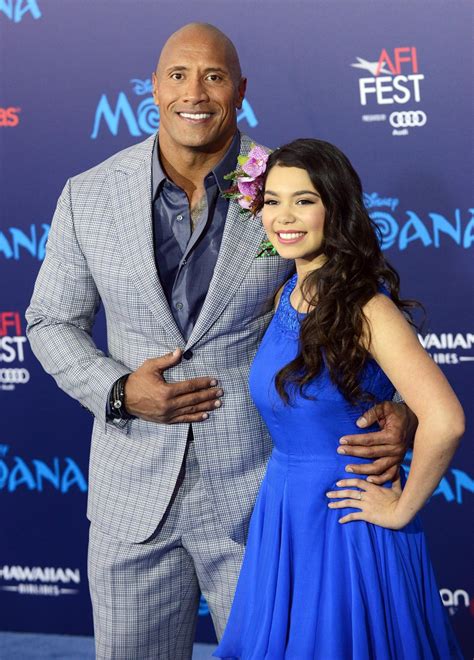 Moanas Aulii Cravalho Gushes Over Bond With Costar Dwayne Johnson