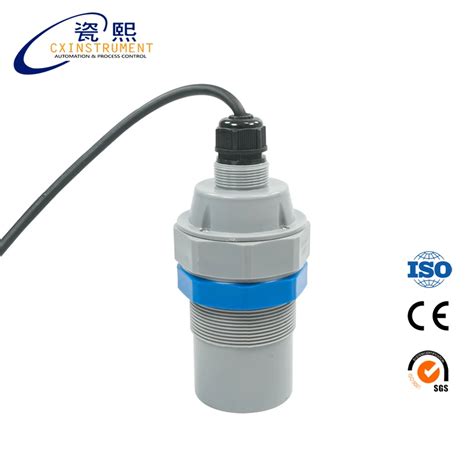 Ultrasonic Fuel Level Sensor 12m Level Range 0 5m Blind Zone Ultrasonic Level Sensor In Level