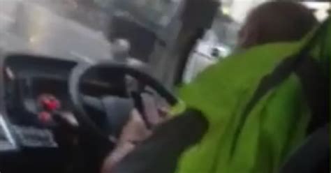 Bus Driver Filmed TEXTING Joins Shamed Motorists On Mobiles In Our Drive Phone Smart Campaign