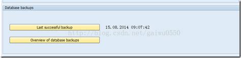 Sap使用db13和brtools发起oracle数据库备份sap Db13 Csdn博客