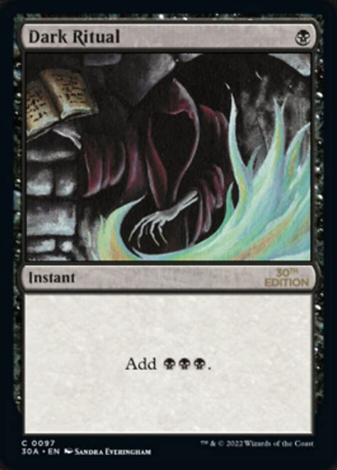 Dark Ritual · 30th Anniversary Edition 30a 97 · Scryfall Magic The