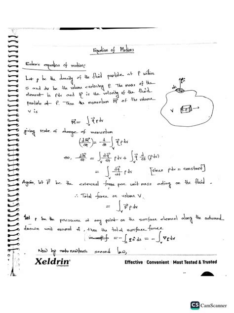 Hydrodynamics Motion Pdf 2 Pdf