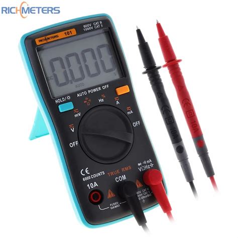 RICHMETERS RM Digital Multimeter Counts AC DC Ammeter
