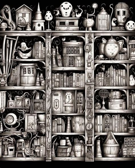 Gothic Bookshelf Design Images Free Download On Freepik