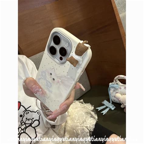 Cartoon 3d Diy Doll Cat Case For Redmi 13c 13 14c A3 9t 12c A2 10c 12